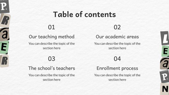 Literacy Learning School Center Presentation