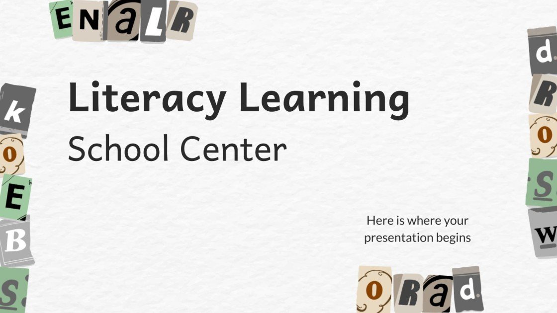 Free templates about Vocabulary for Google Slides & PPT