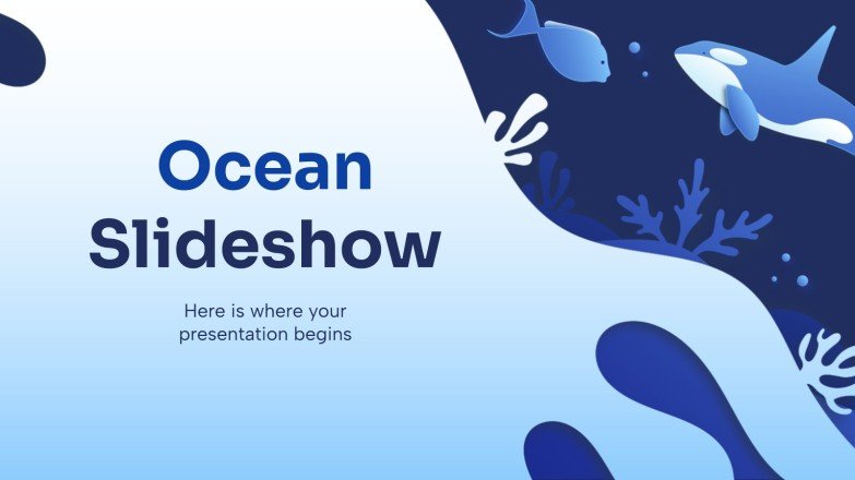 Ocean Slideshow Presentation