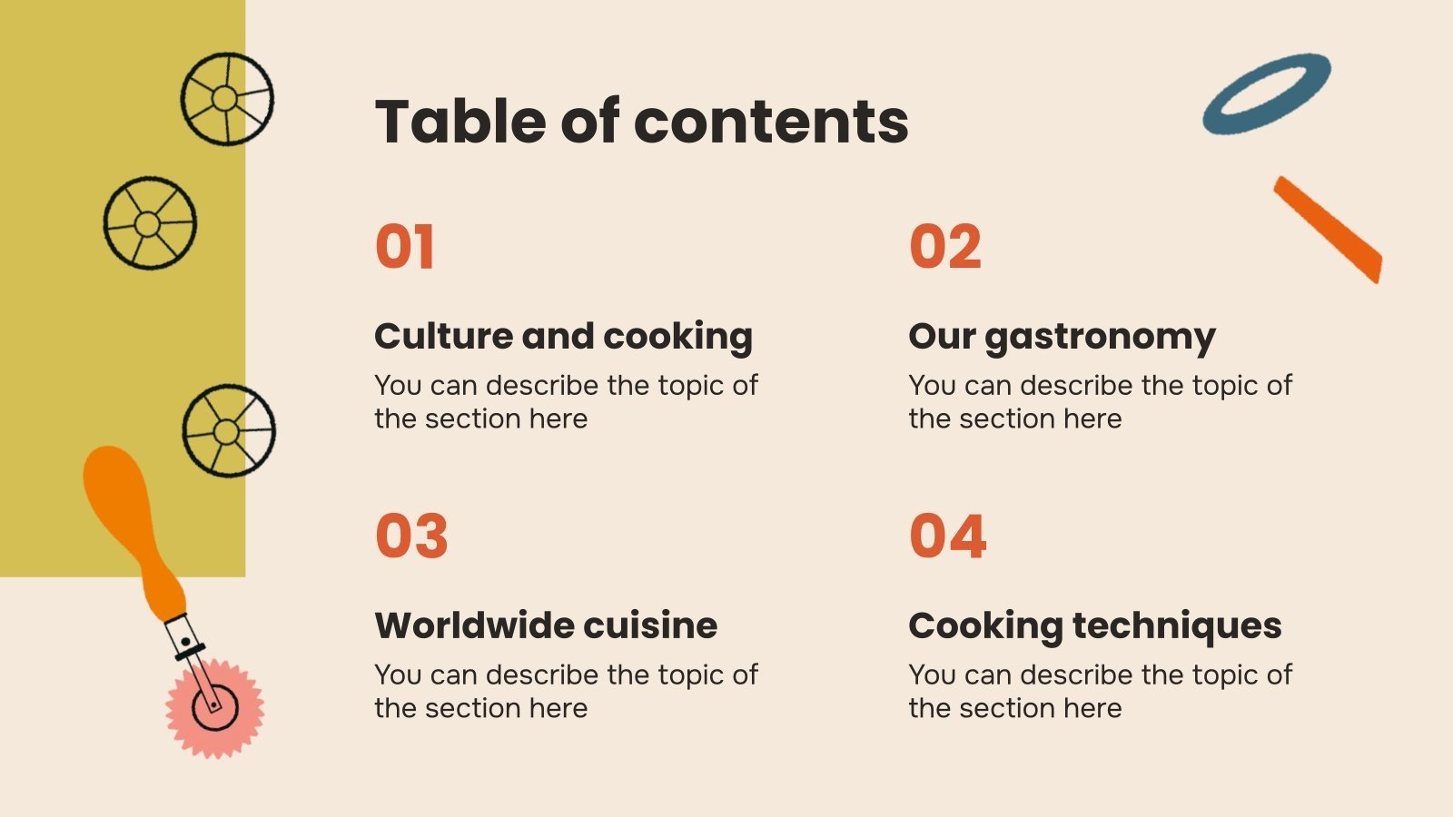 Food Slideshow Presentation