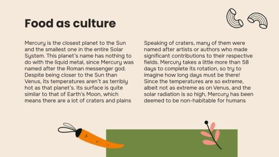 Food Slideshow Presentation