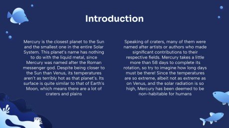 Ocean Slideshow Presentation