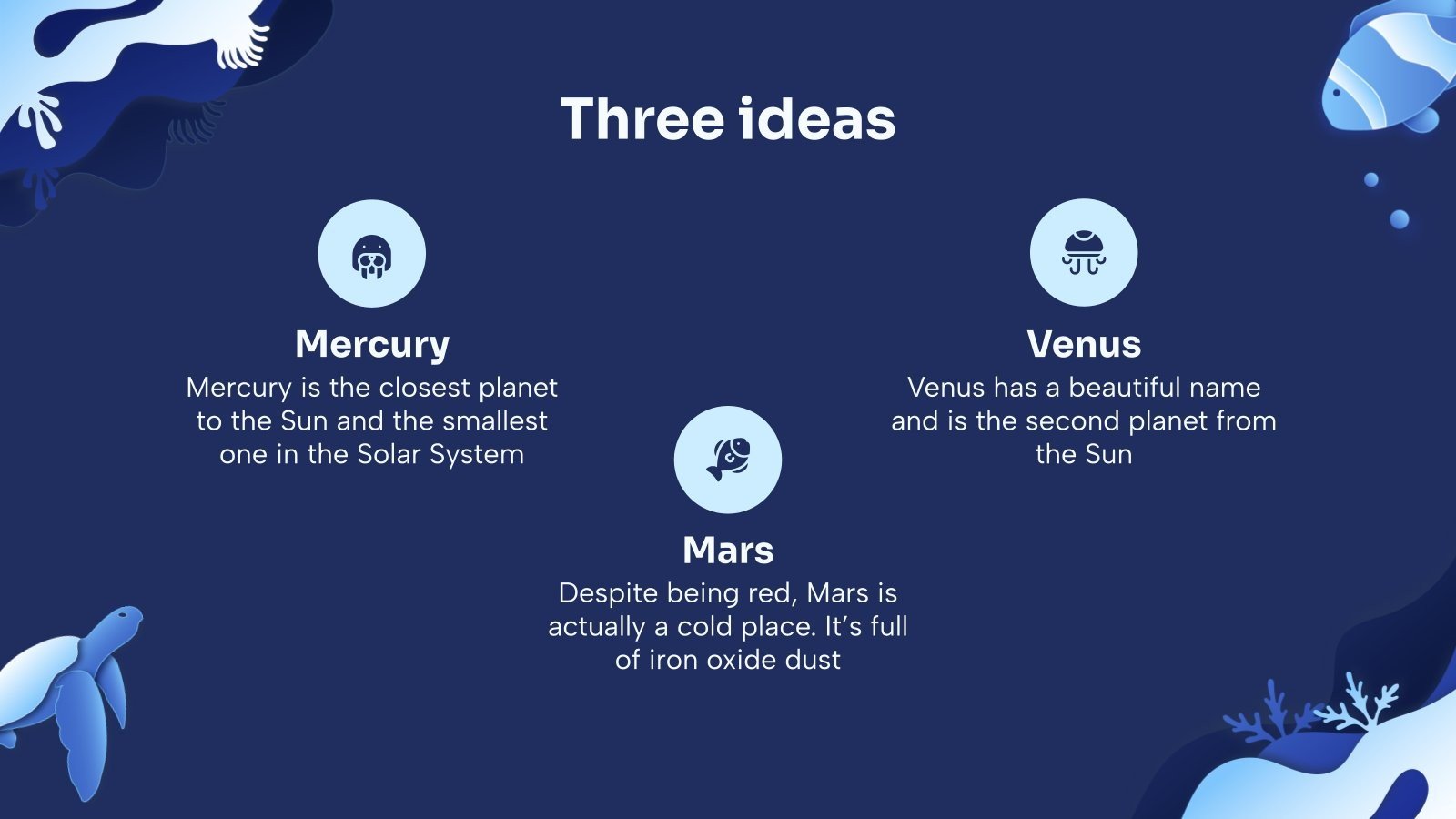 Ocean Slideshow Presentation