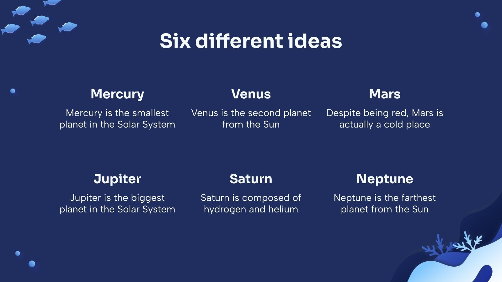 Ocean Slideshow Presentation