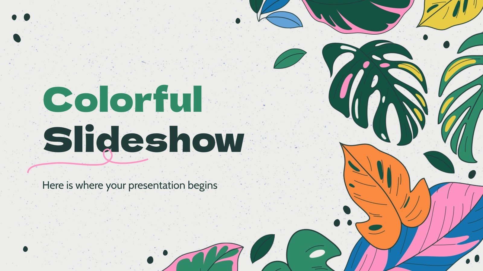 Colorful Slideshow Presentation