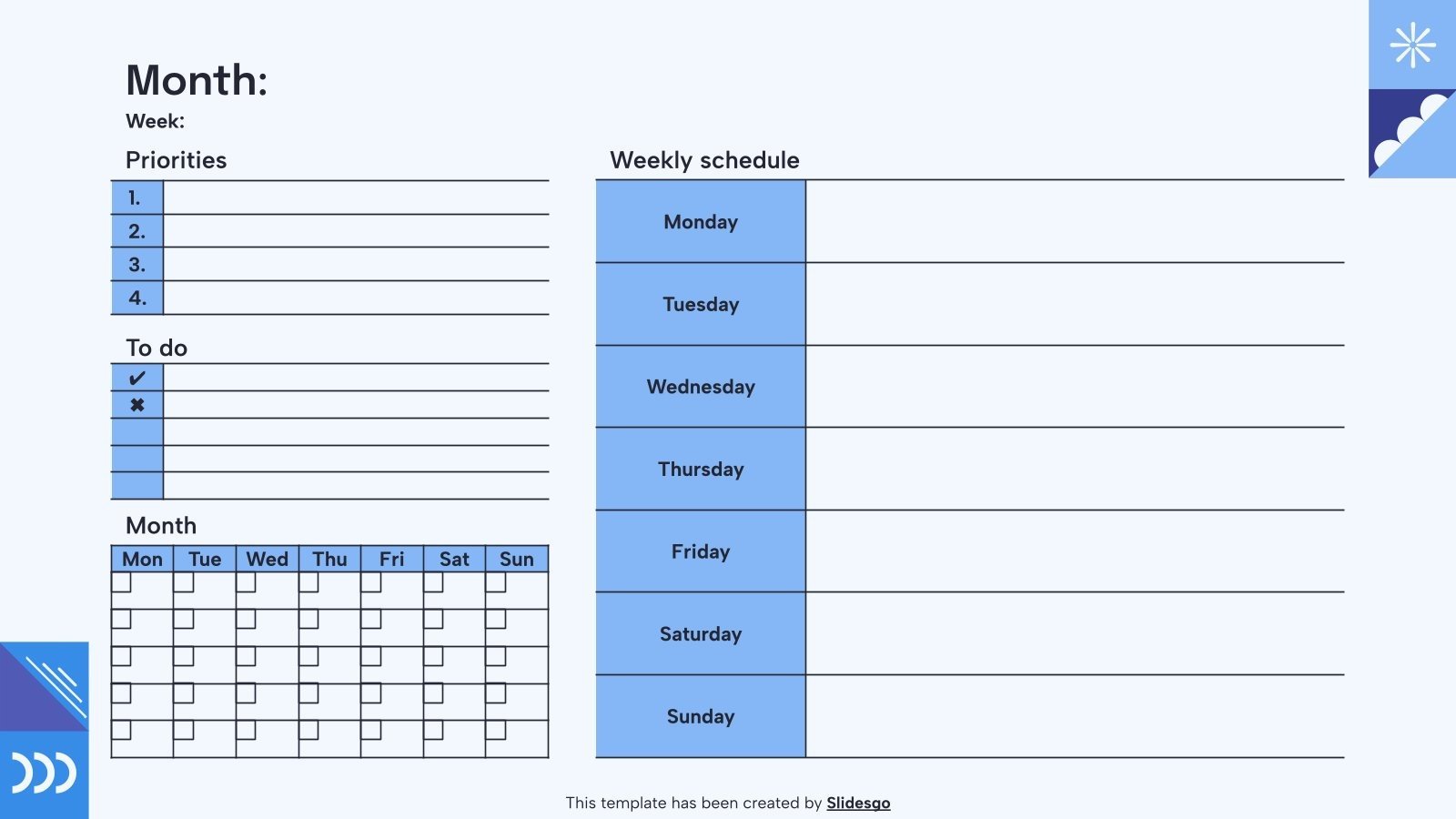 Blue Planner Presentation