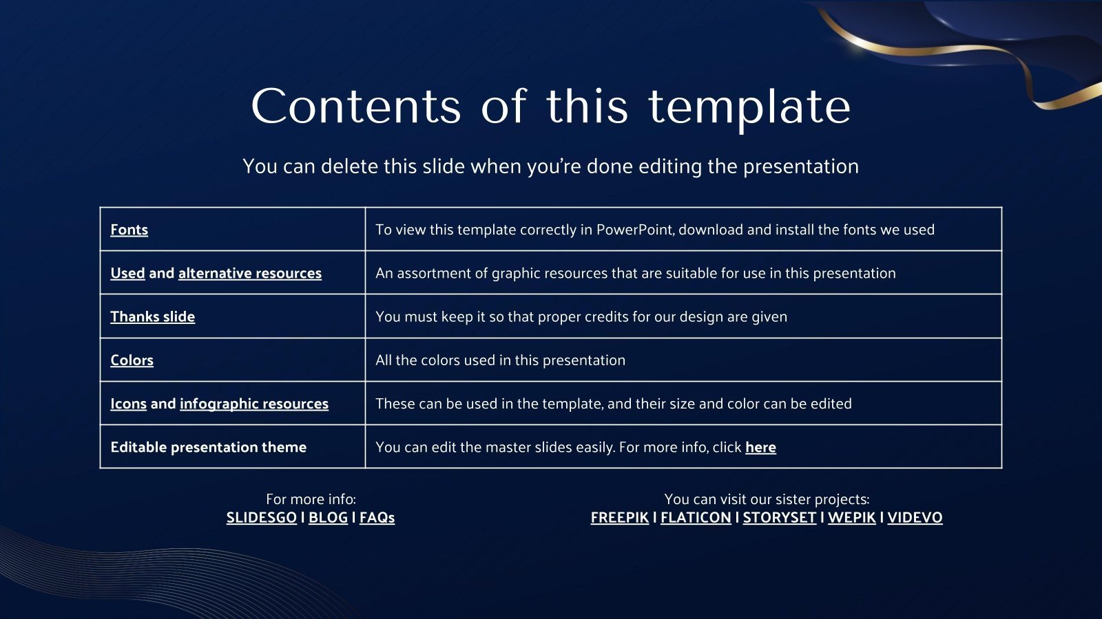 Blue Slideshow Presentation