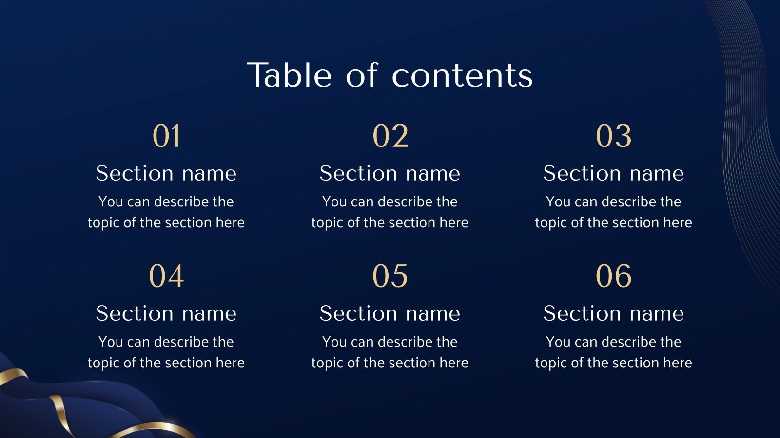 Blue Slideshow Presentation