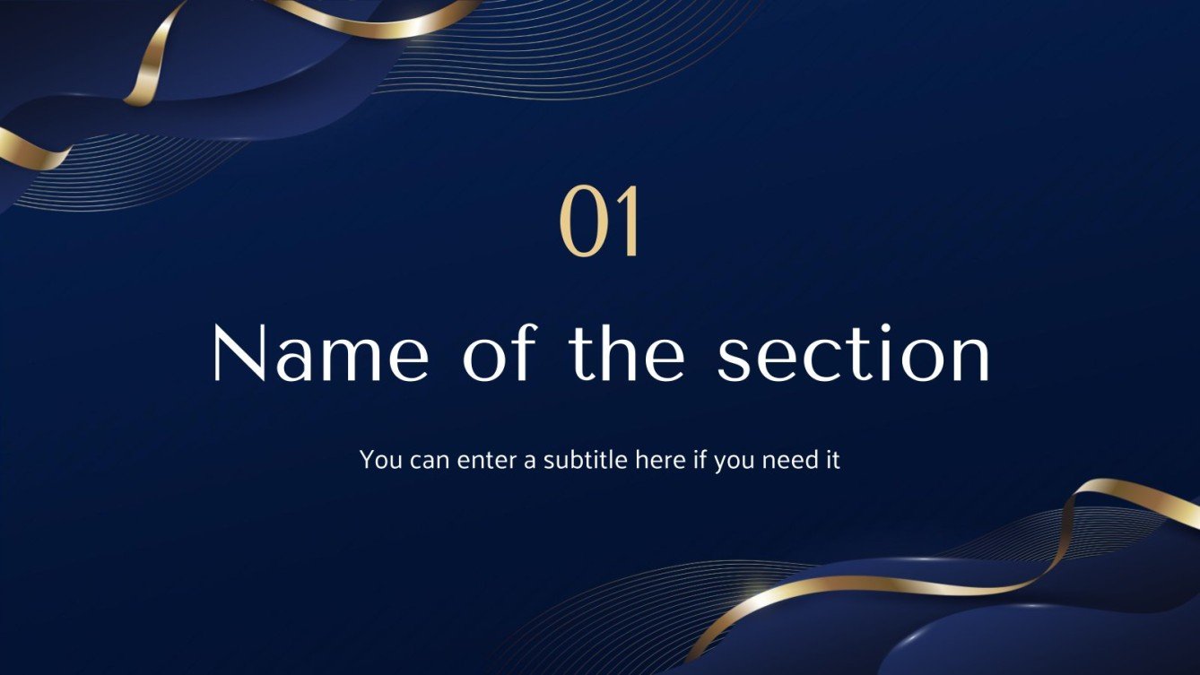 Blue Slideshow Presentation