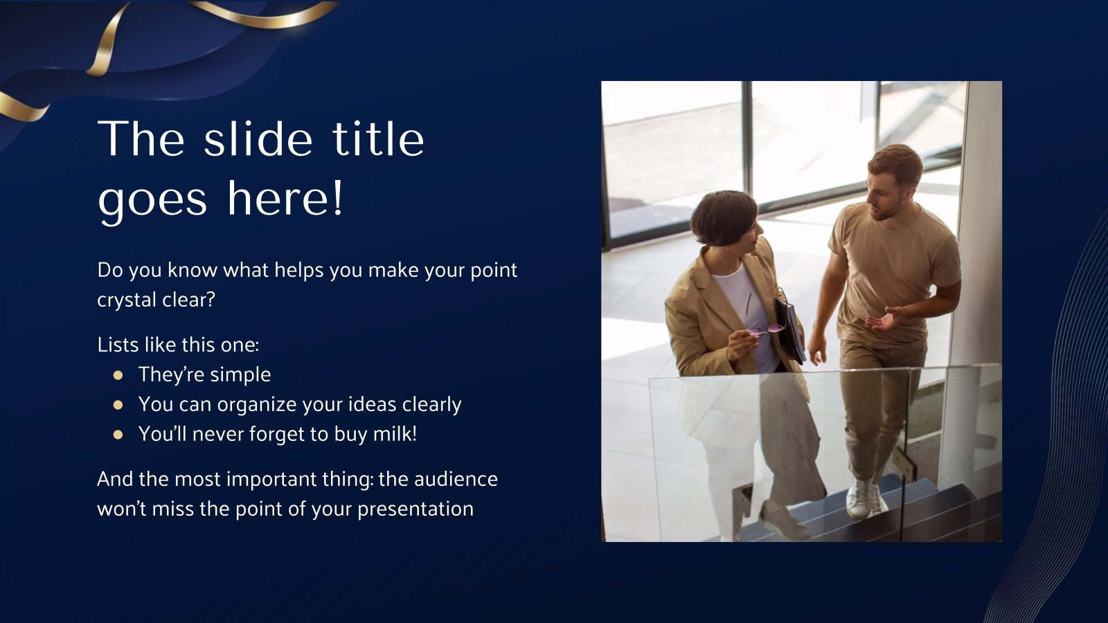 Blue Slideshow Presentation