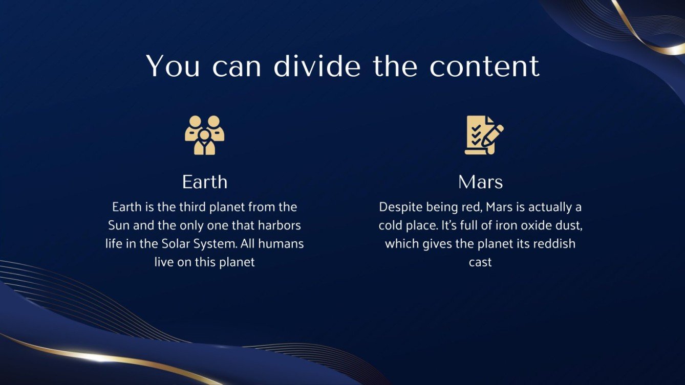 Blue Slideshow Presentation