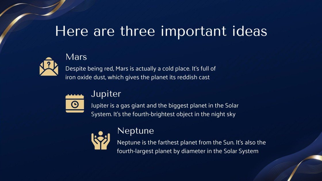 Blue Slideshow Presentation