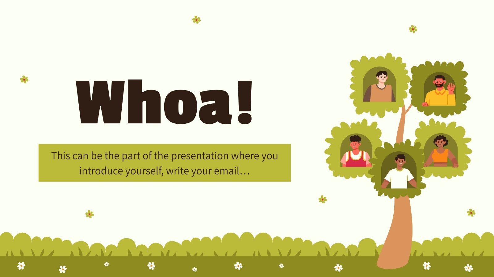 My Family Tree for Pre-K Presentation