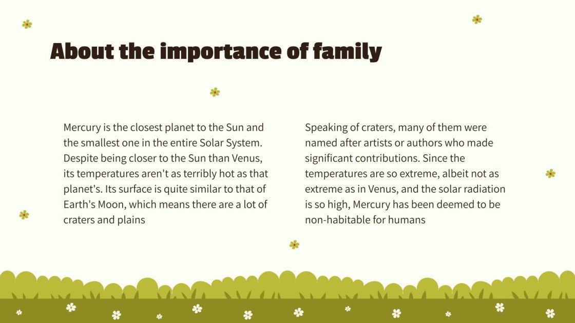 My Family Tree for Pre-K Presentation