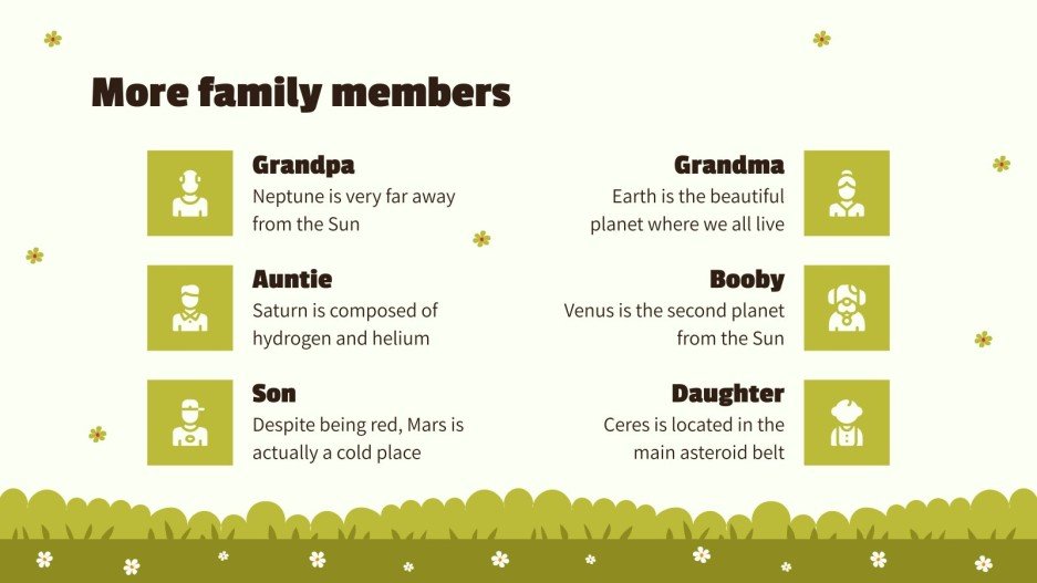My Family Tree for Pre-K Presentation