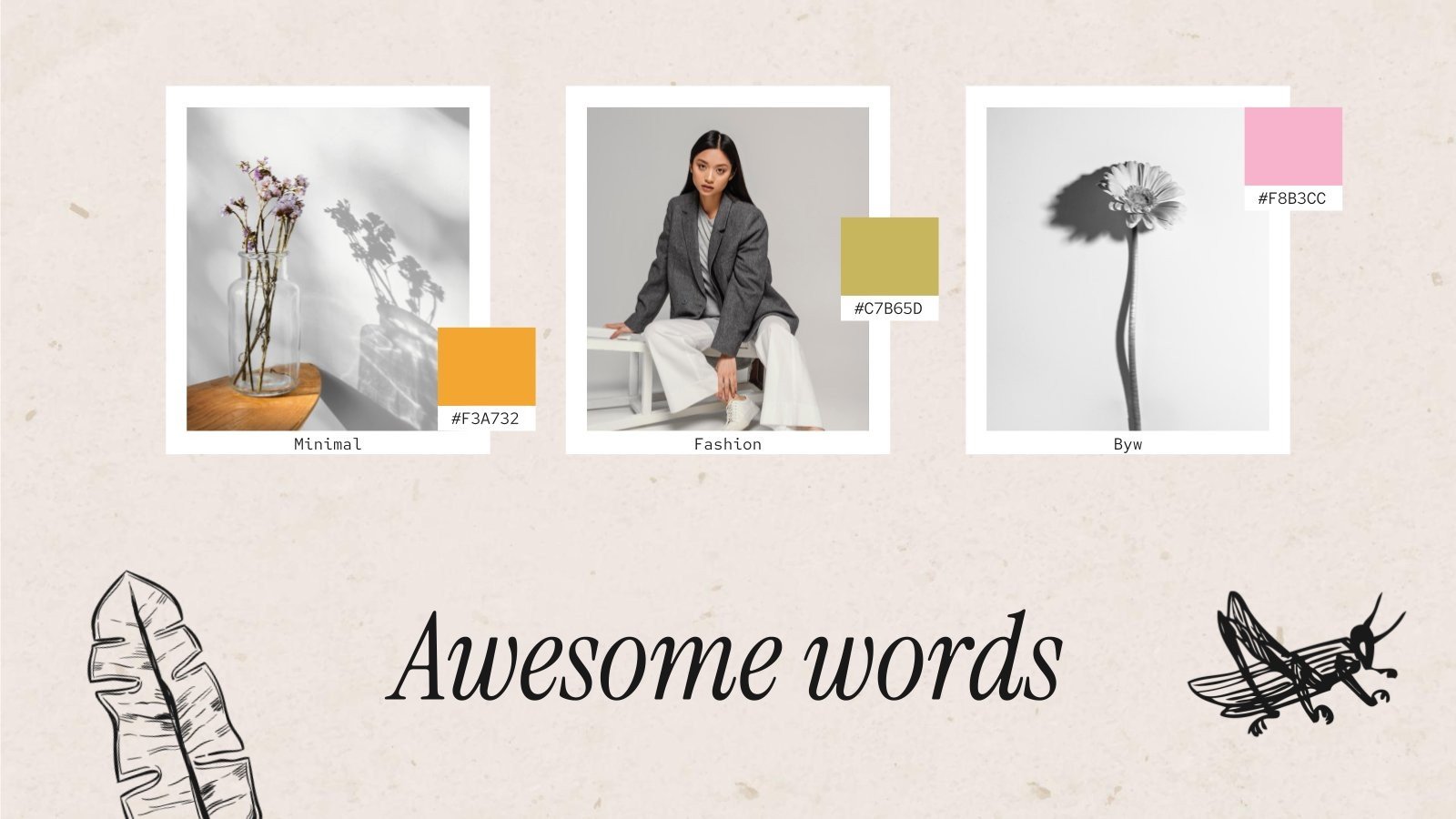 Design Inspiration Moodboard Presentation