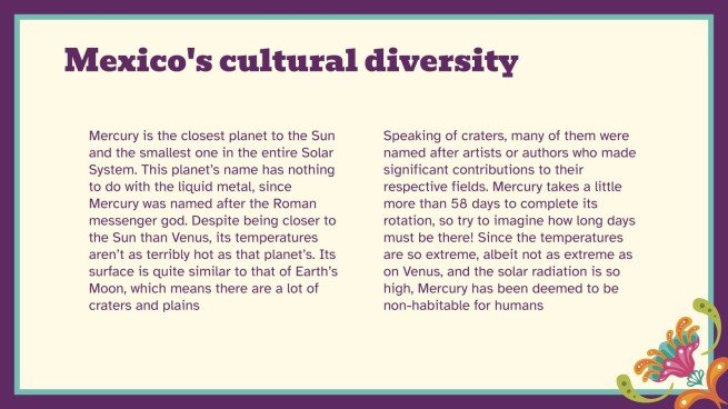 Mexican Cultural Contributions Presentation