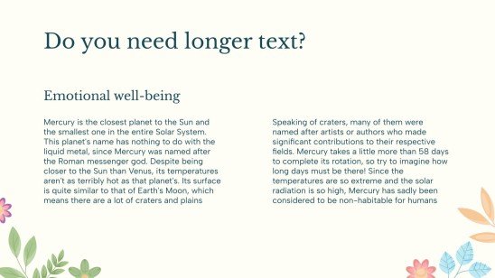 Emotional, Psychological, and Social Well-Being Presentation