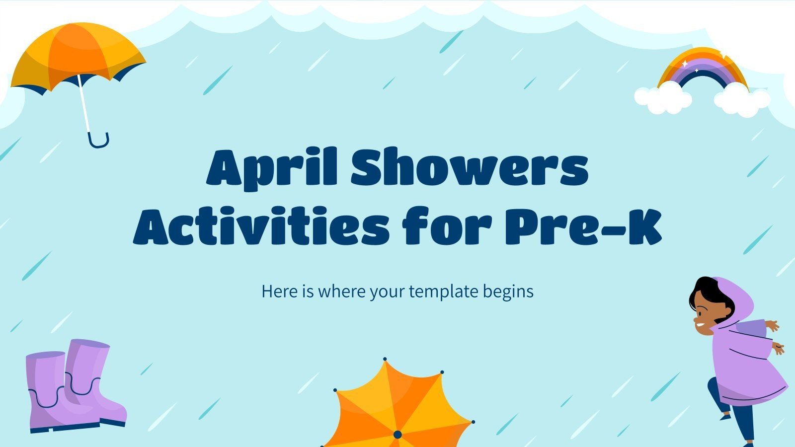 Temas gratuitos de Google Slides y plantillas de PowerPoint sobre la lluvia