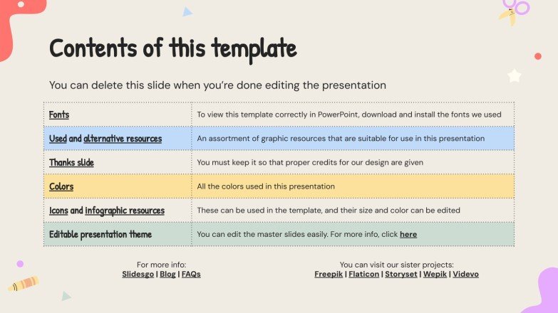 Pastel Palette School Center Presentation