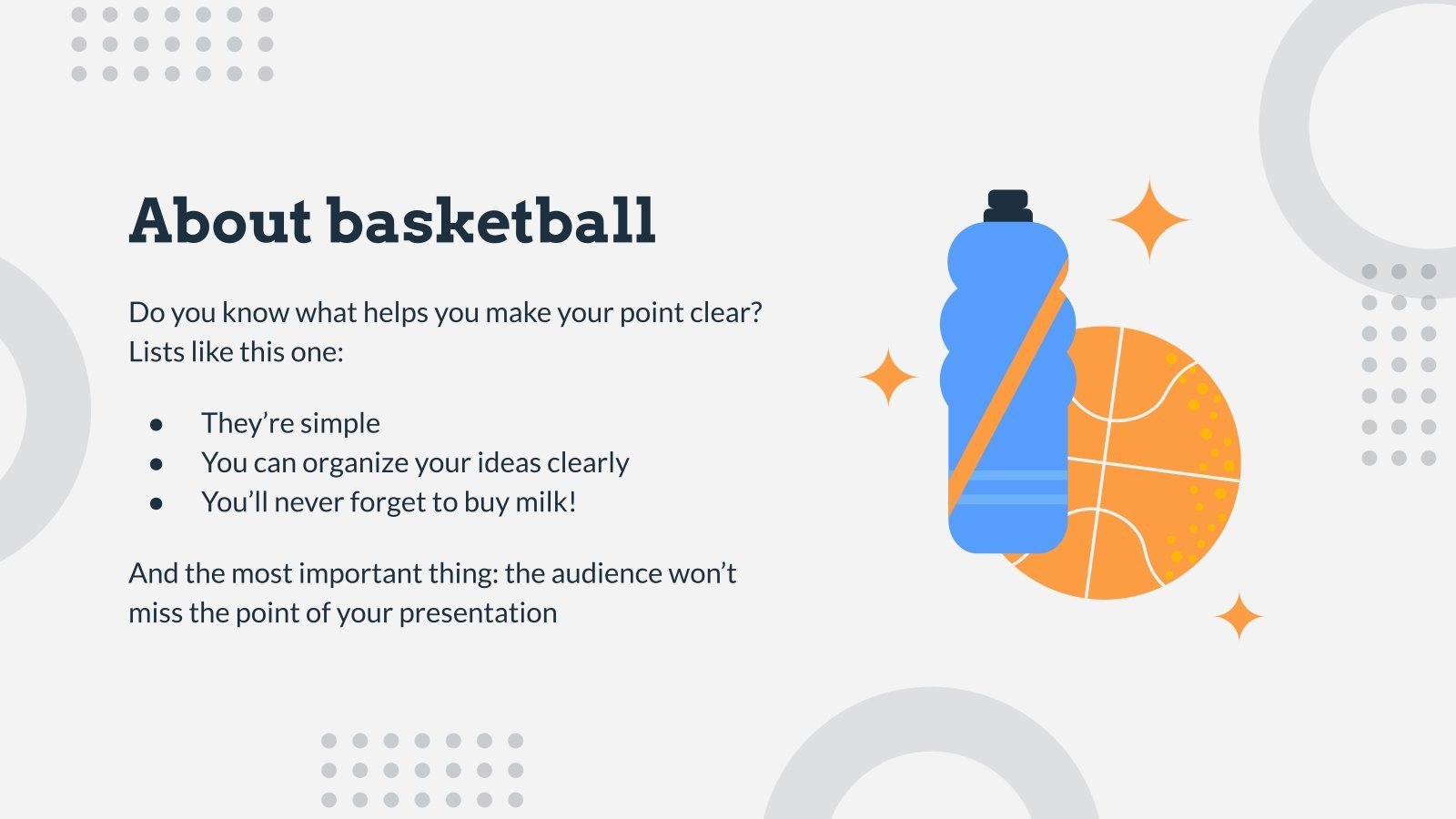 Basketball Initiation Workshop Presentation