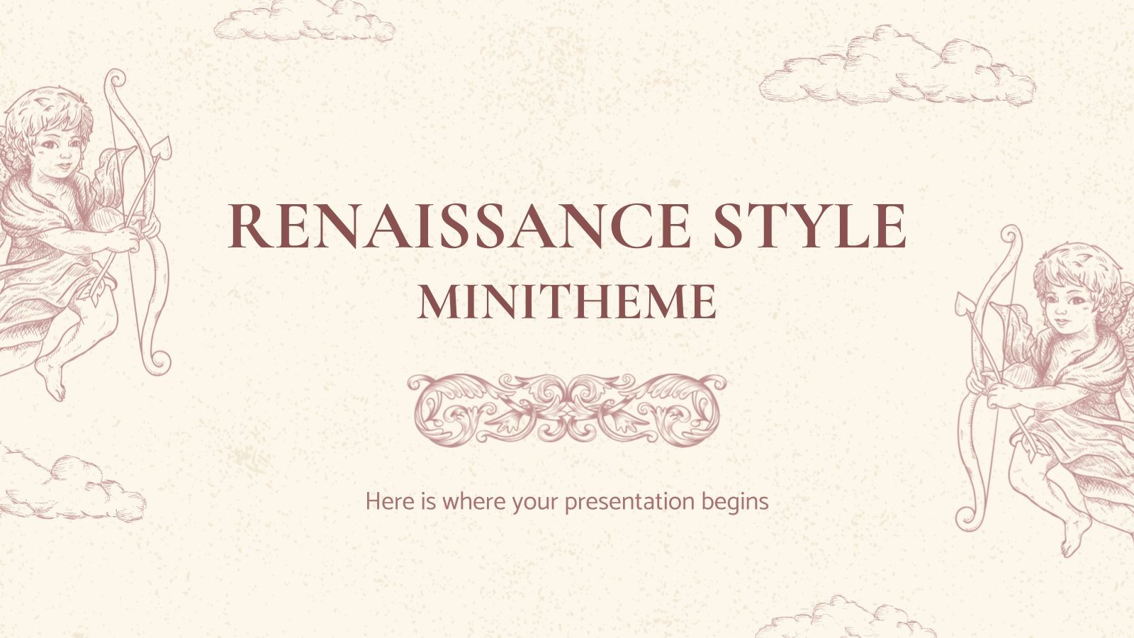 Free templates about Renaissance for Google Slides & PPT