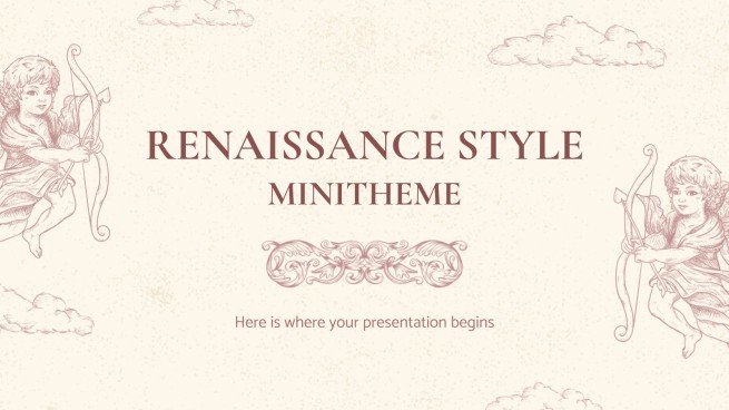 Free templates about Renaissance for Google Slides & PPT