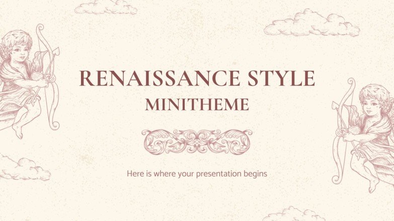 Free templates about Renaissance for Google Slides & PPT