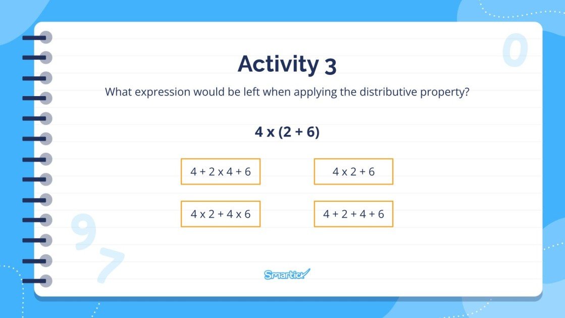 Presentación Propiedad distributiva de la multiplicación