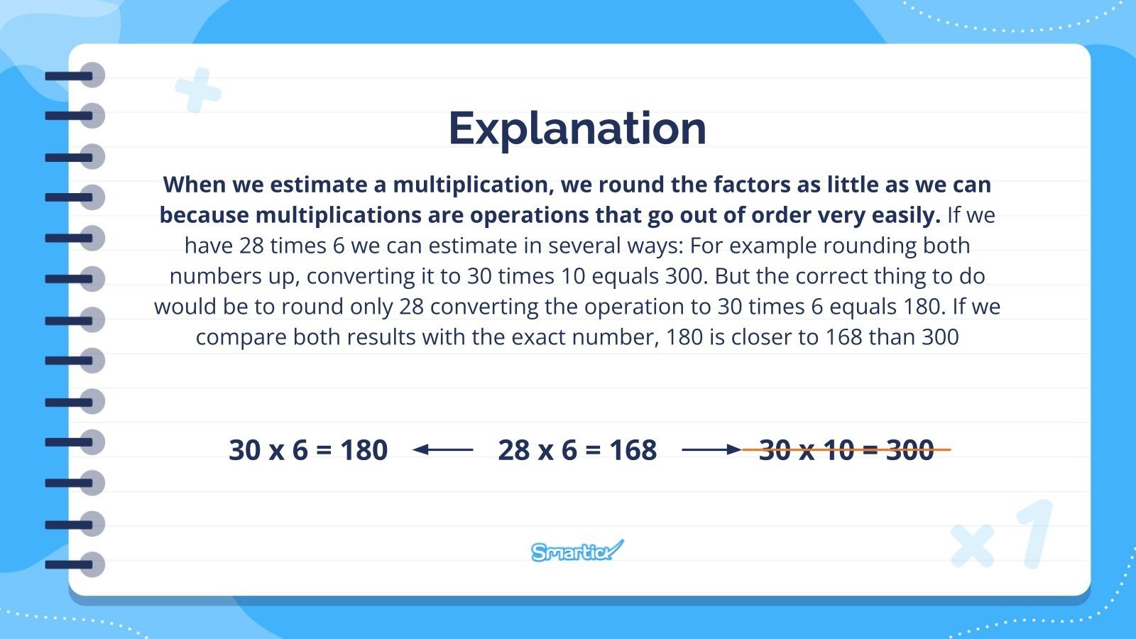 Estimation with Multiplication Presentation