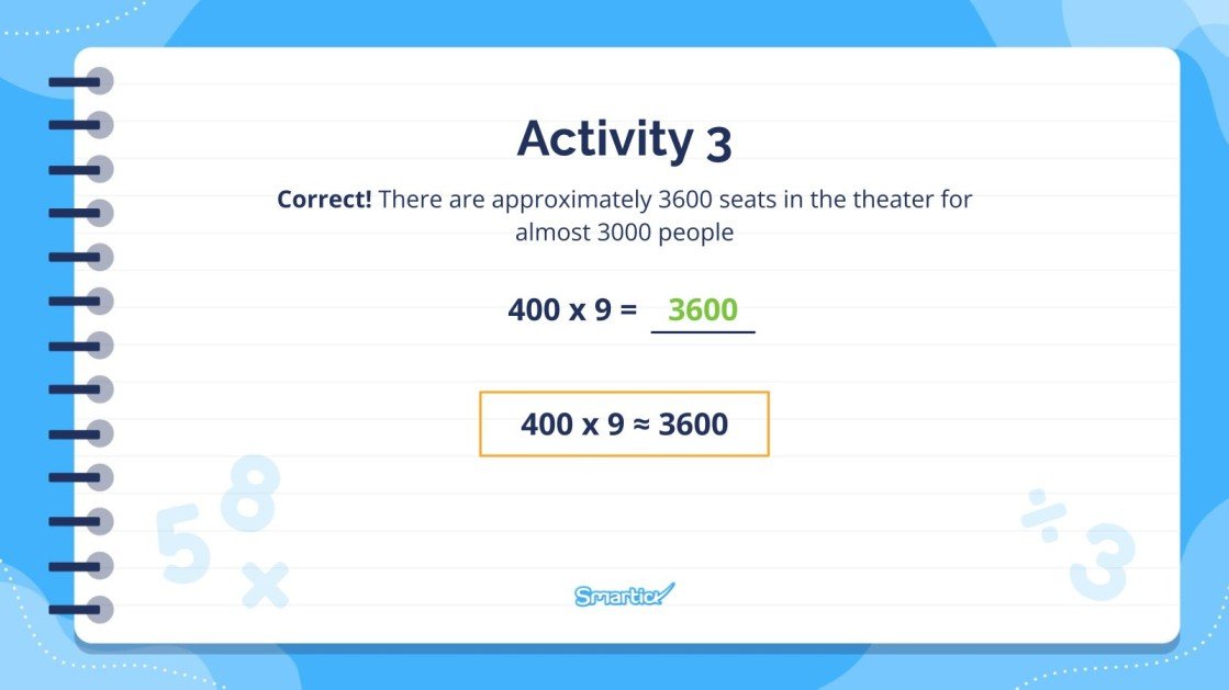 Estimation with Multiplication Presentation