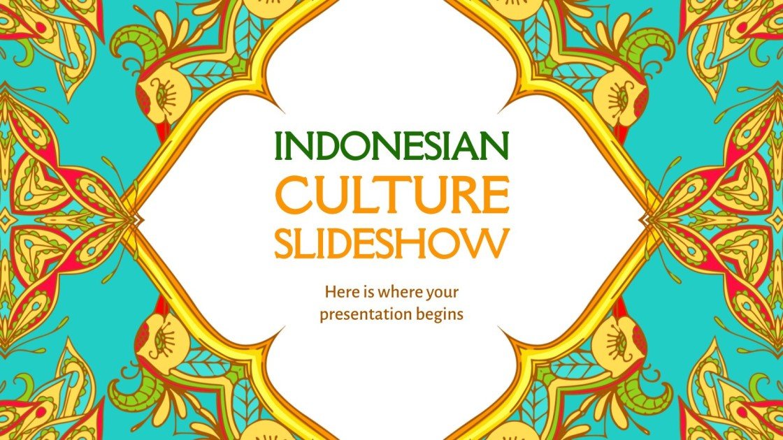 Indonesian Culture Slideshow Presentation