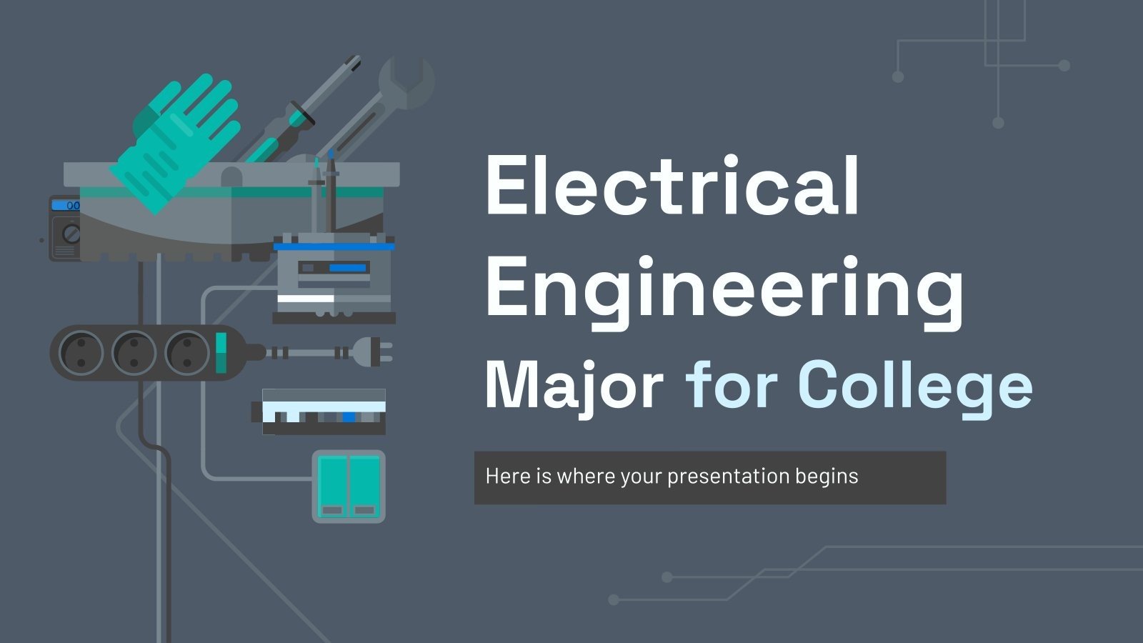 Electrical Engineering Major for College Presentation