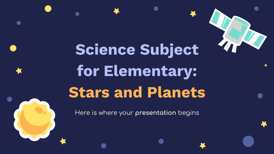 Solar System Google Slides themes and PowerPoint templates