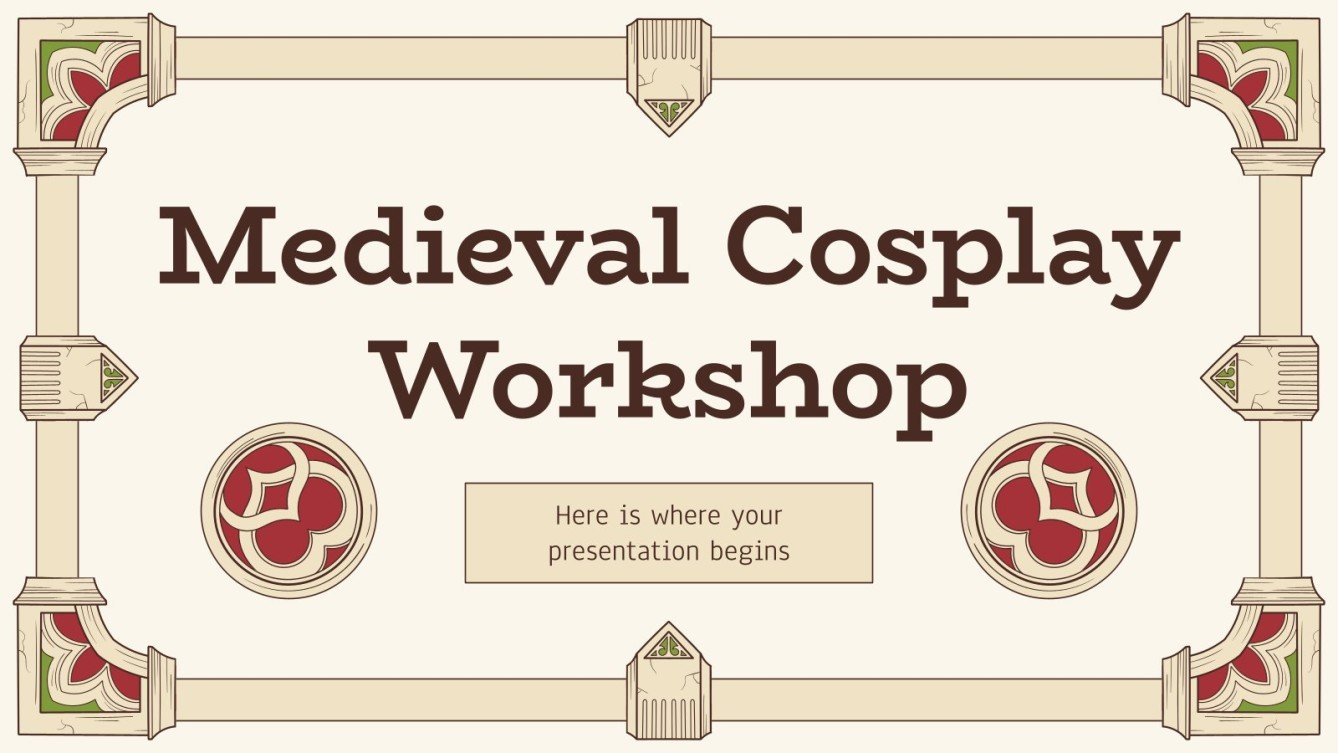 Modelos temáticos medievais para Google Slides e PowerPoint