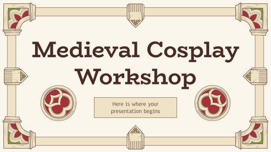 Modelos temáticos medievais para Google Slides e PowerPoint