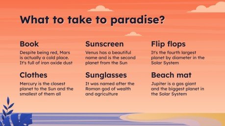 Welcome to Paradise! Presentation