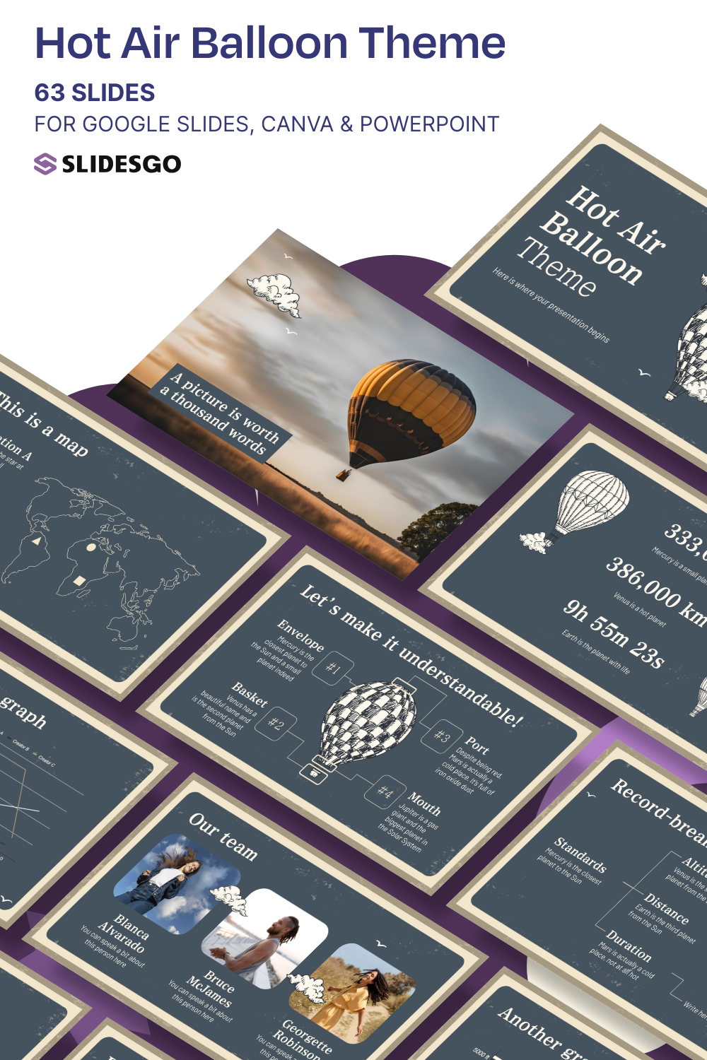 Hot Air Balloon Theme Presentation