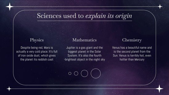 Astronomy Minitheme Presentation