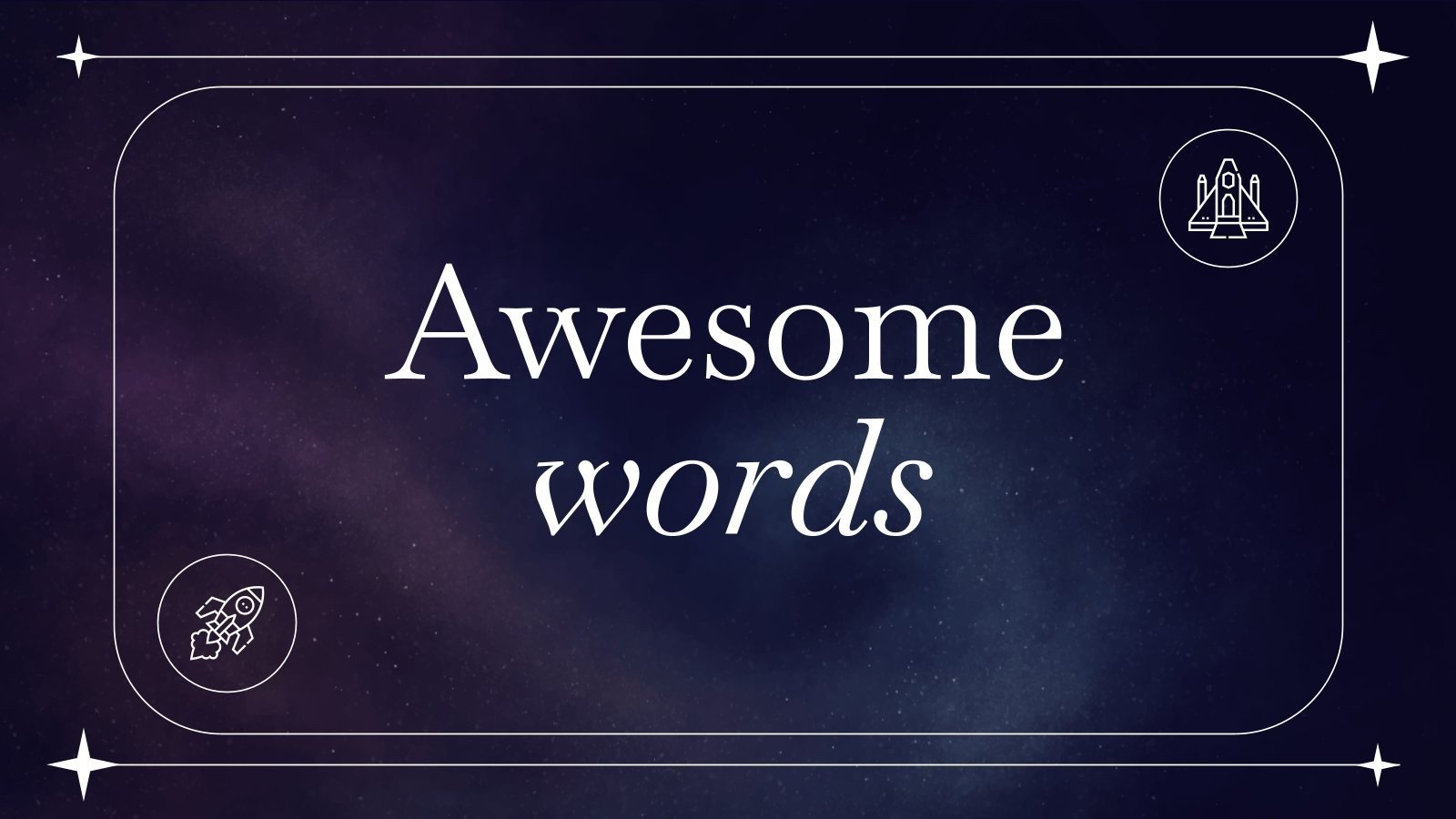 Astronomy Minitheme Presentation