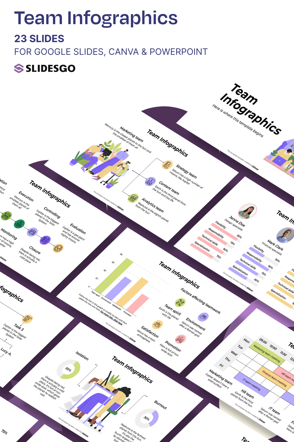 Team Infographics Template