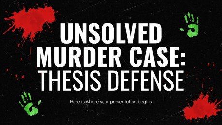 Unsolved Murder Case Thesis Defense Presentation