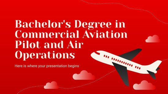 B.A. in Commercial Aviation Pilot and Air Operations