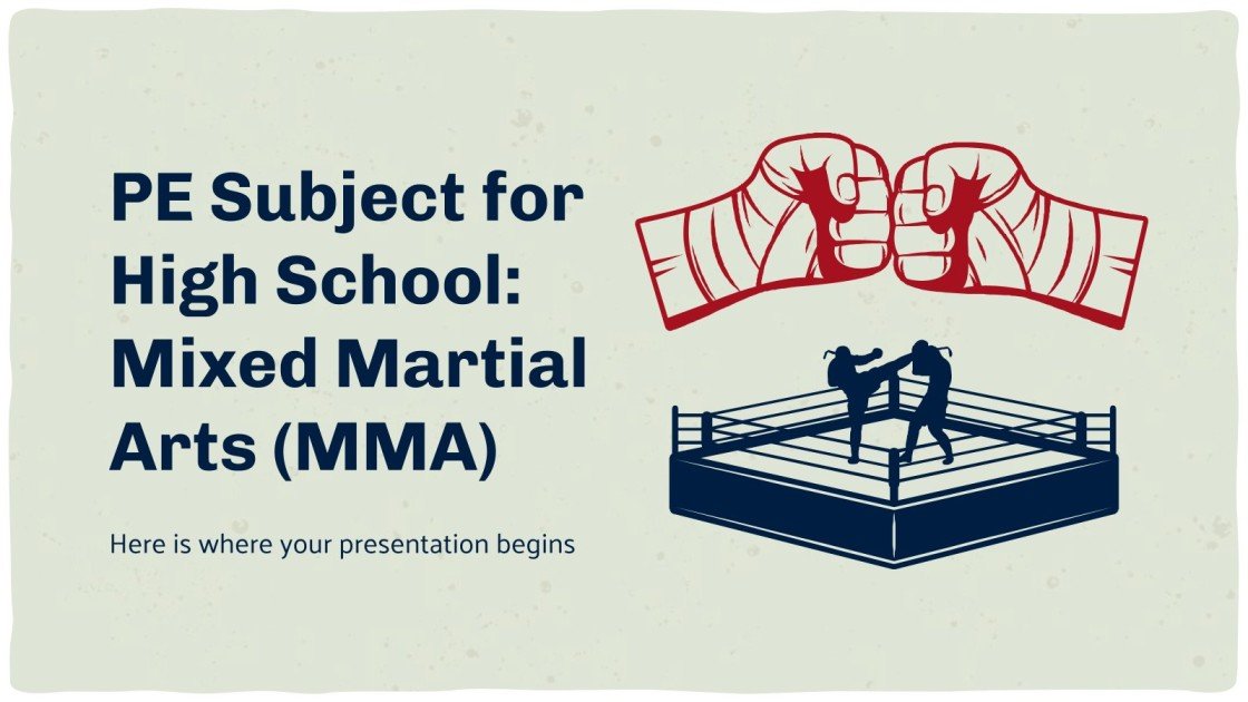 PE Subject for High School: Mixed Martial Arts (MMA)