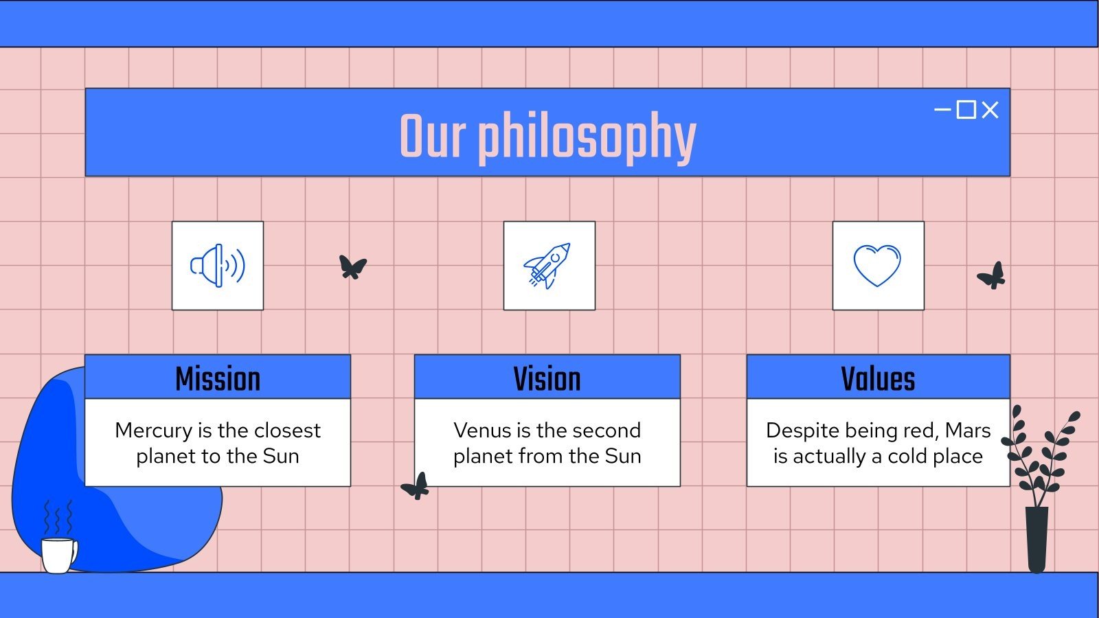 Blogging Company Profile Presentation