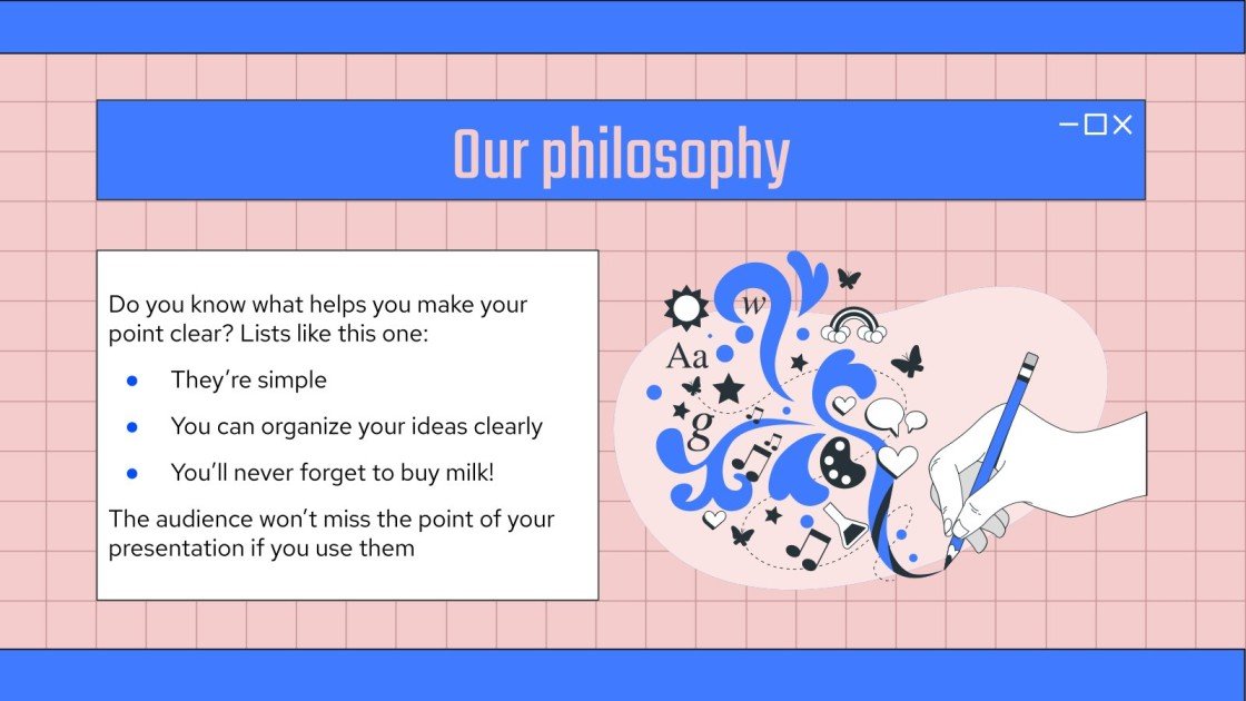 Blogging Company Profile Presentation