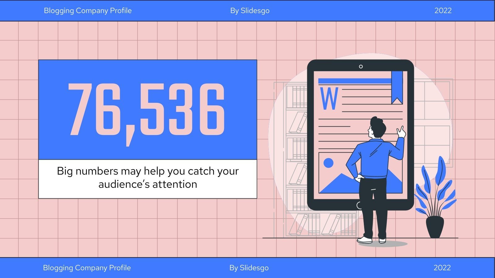 Blogging Company Profile Presentation