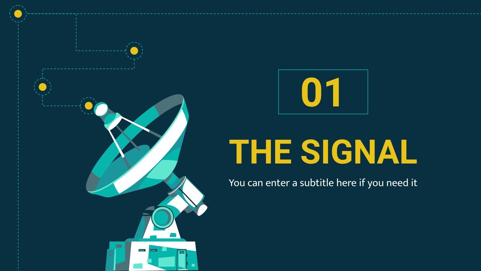 Parabolic Signal Antenna Presentation