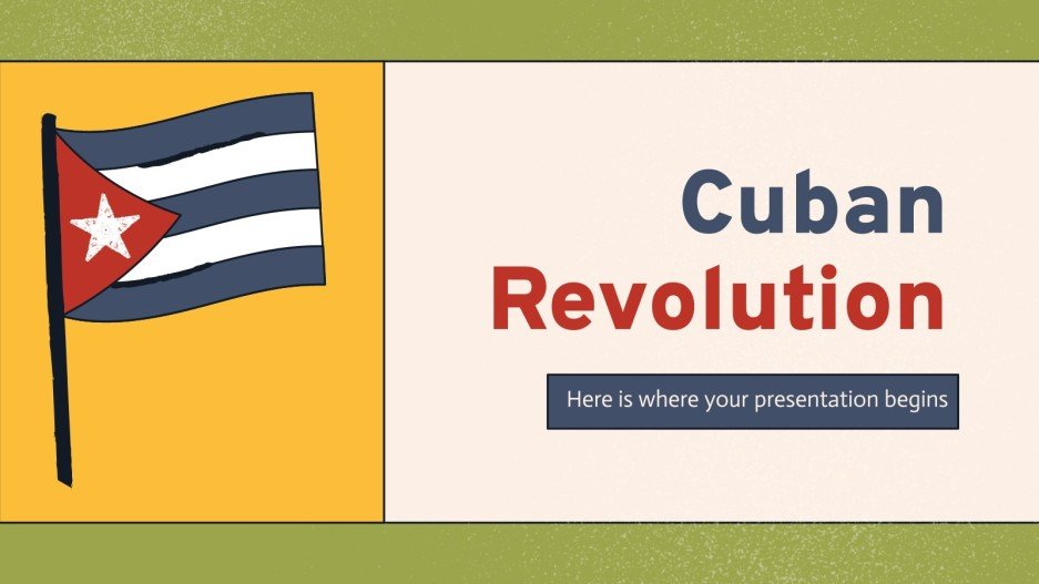 Google Slides & PowerPoint presentation templates about Cuba