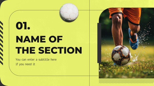 Soccer Slides Presentation